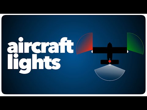 Aircraft lights | They're not UFOs