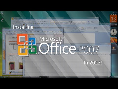 Installing Microsoft Office 2007 in 2023!