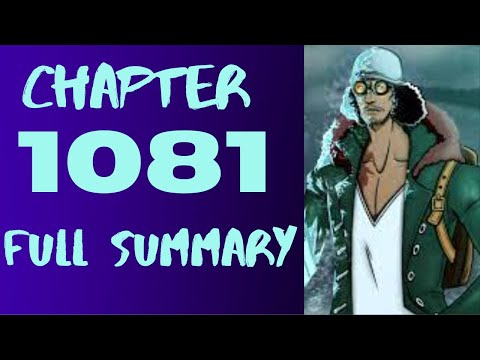 One Piece Chapter 1081 (Full Summary)