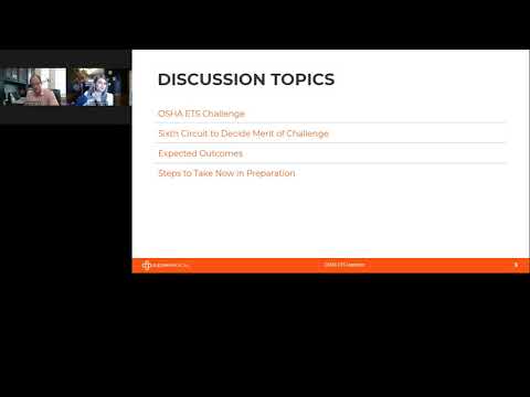 OSHA ETS Update Axiom Medical Webinar