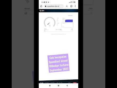 CEK ATAU REVIEW SPEEDTEST BIZNET HOME 100MBPS TERBARU SEPTEMBER 2022 ~ #SHORTS #BIZNET #CHOIRULSNI