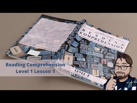 Awesome Reading Comprehension Level 1 Lesson 1 Learn Reading Comprehension Skills