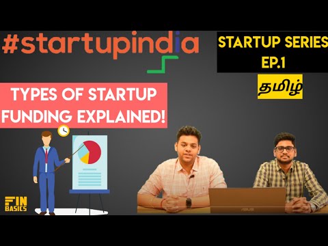 Funding for Startups Explained (Tamil) |How to get money for Startups? | Finbasics Startup Series #1