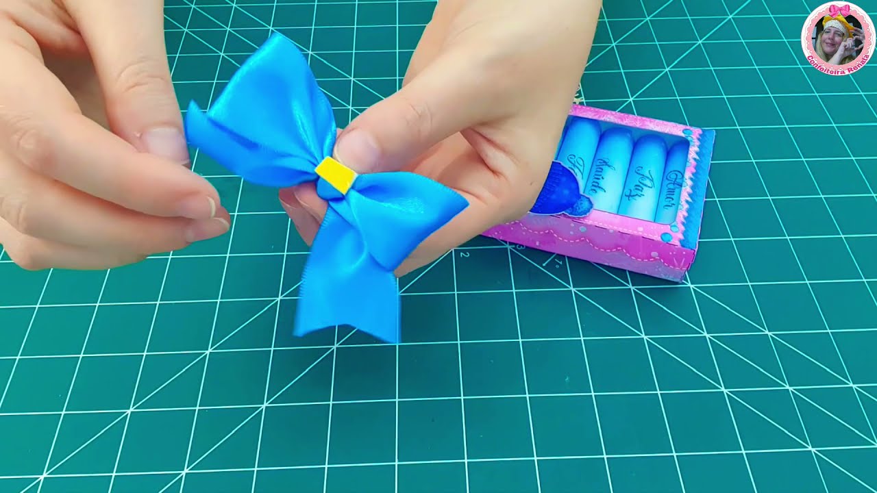 Lembrancinha de Natal - Caixa para 6 BATONS Natal