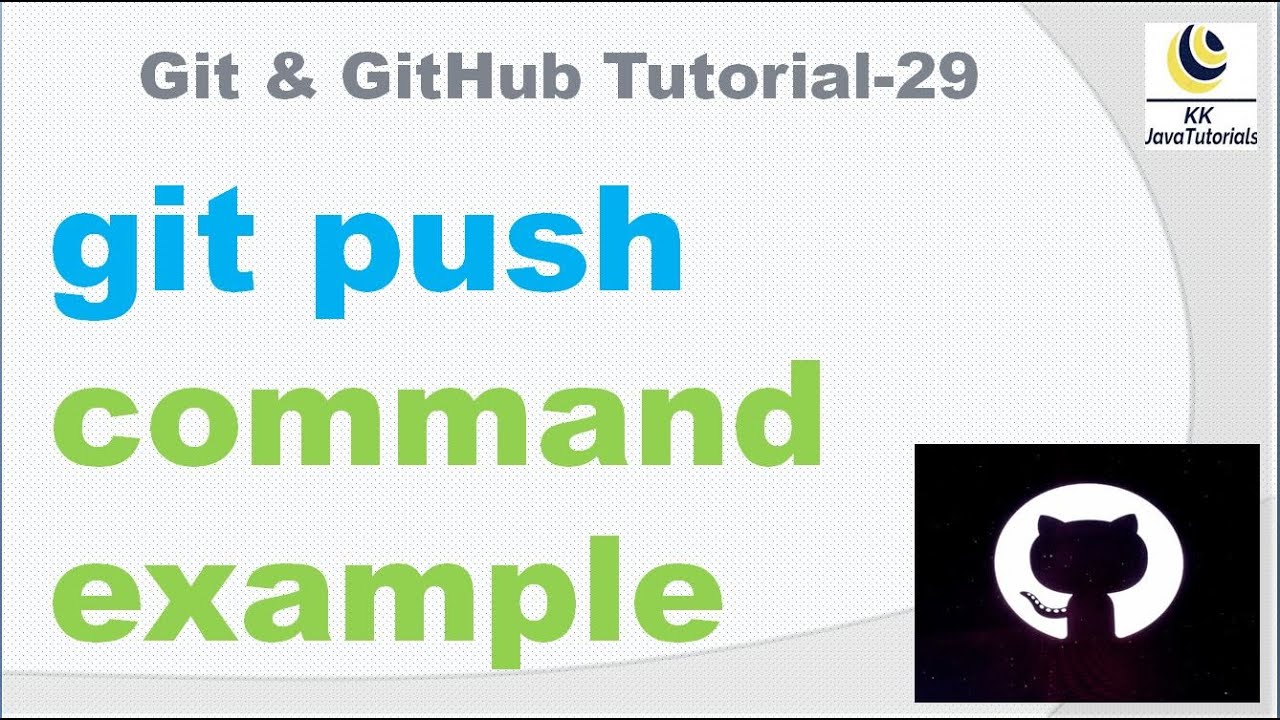 git push example ? || github || github tutorial || git interview question