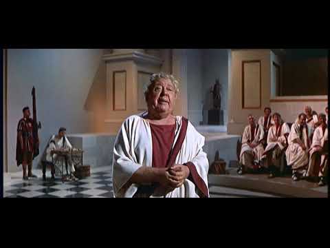 'Spartacus' (1960): A Bryna Production. Director - Stanley Kubrick. Roman Senate scene