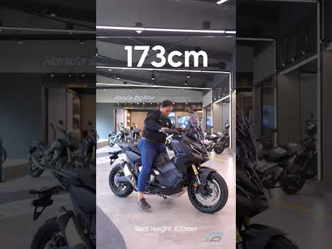 riders with different height on the honda X -ADV 750
