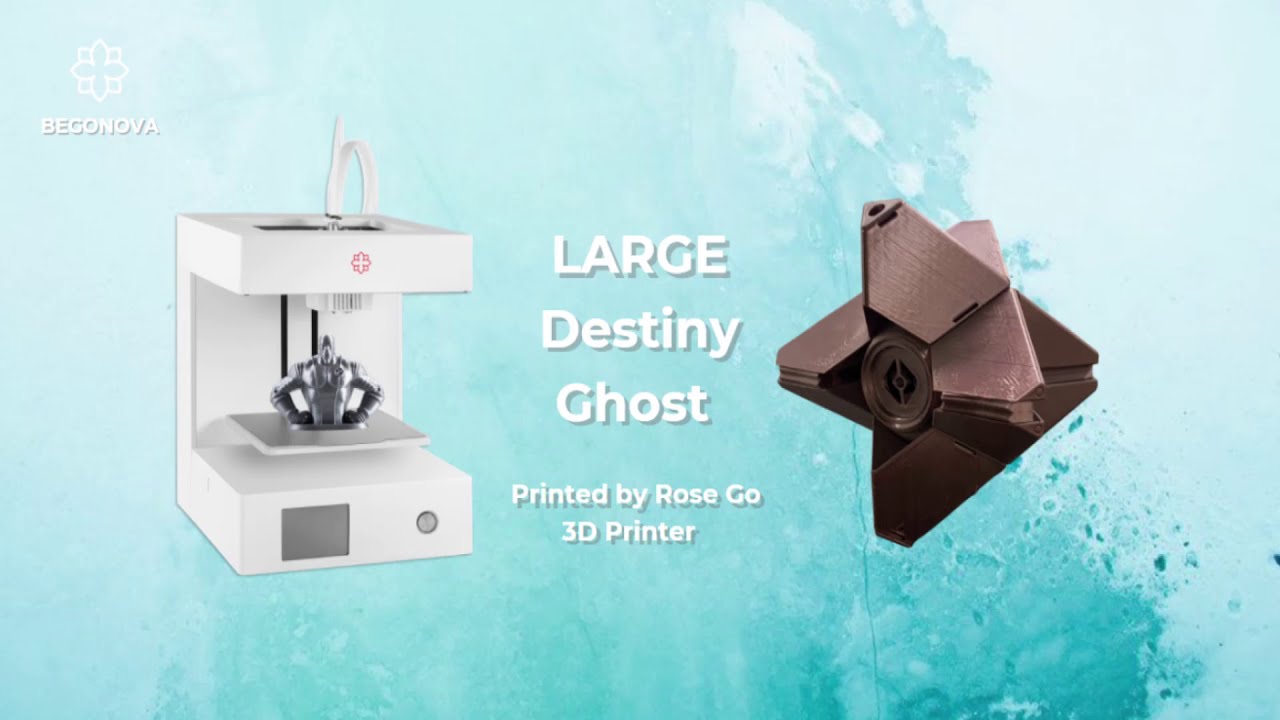 Large Destiny Ghost 3D Model Assembly