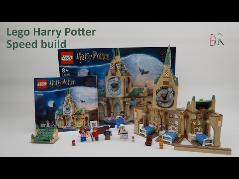LEGO Harry Potter - Hogwarts Hospital Wing/76398 - Unboxing & speed build