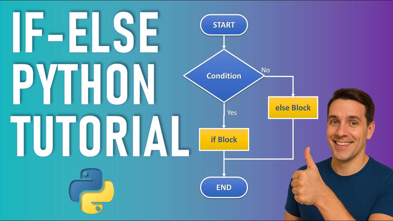 Python If Else Statement Tutorial with Examples | Conditional Statements Explained with Flowchart