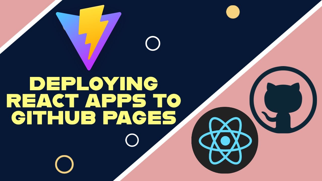 Deploying React apps to GitHub Pages