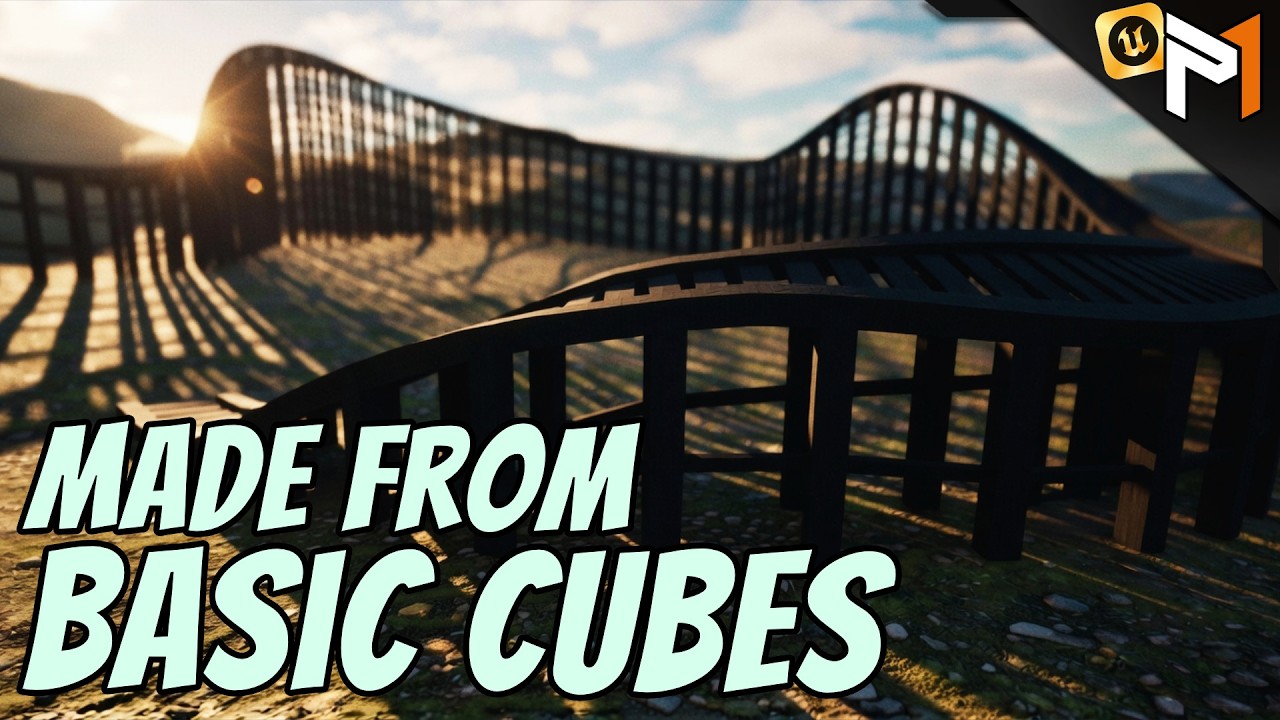 Create a Procedural Roller Coaster Using Unreal Engine and PCG!