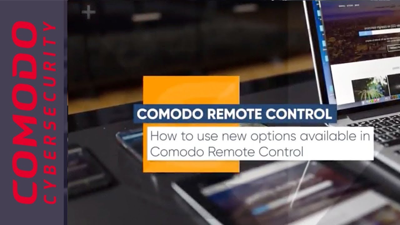 How to use new options available in Comodo Remote Control