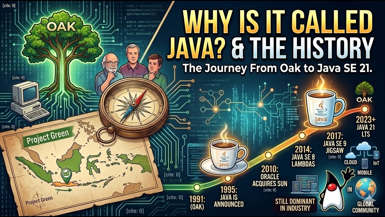 Why Is Java Called Java? 🤔 | The Untold History from Sun Microsystems to Oracle