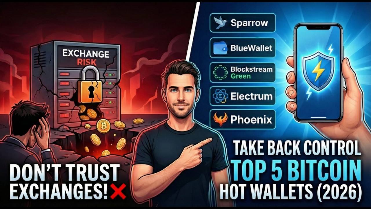 Top 5 Bitcoin Hot Wallets in 2026 🔥 Best BTC Wallet Apps for Security & Speed