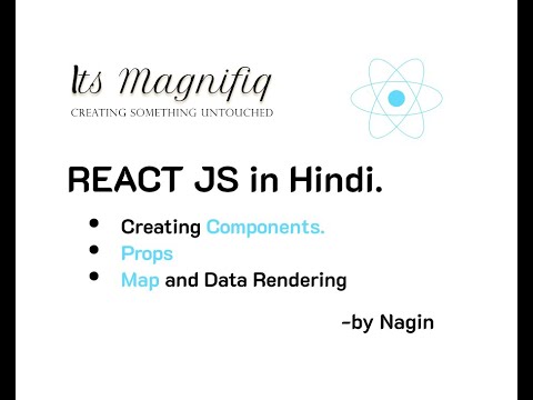 Components, Props, Mapping (Map), Data Rendering with reactstrap in React JS in Hindi | 20 Mints.