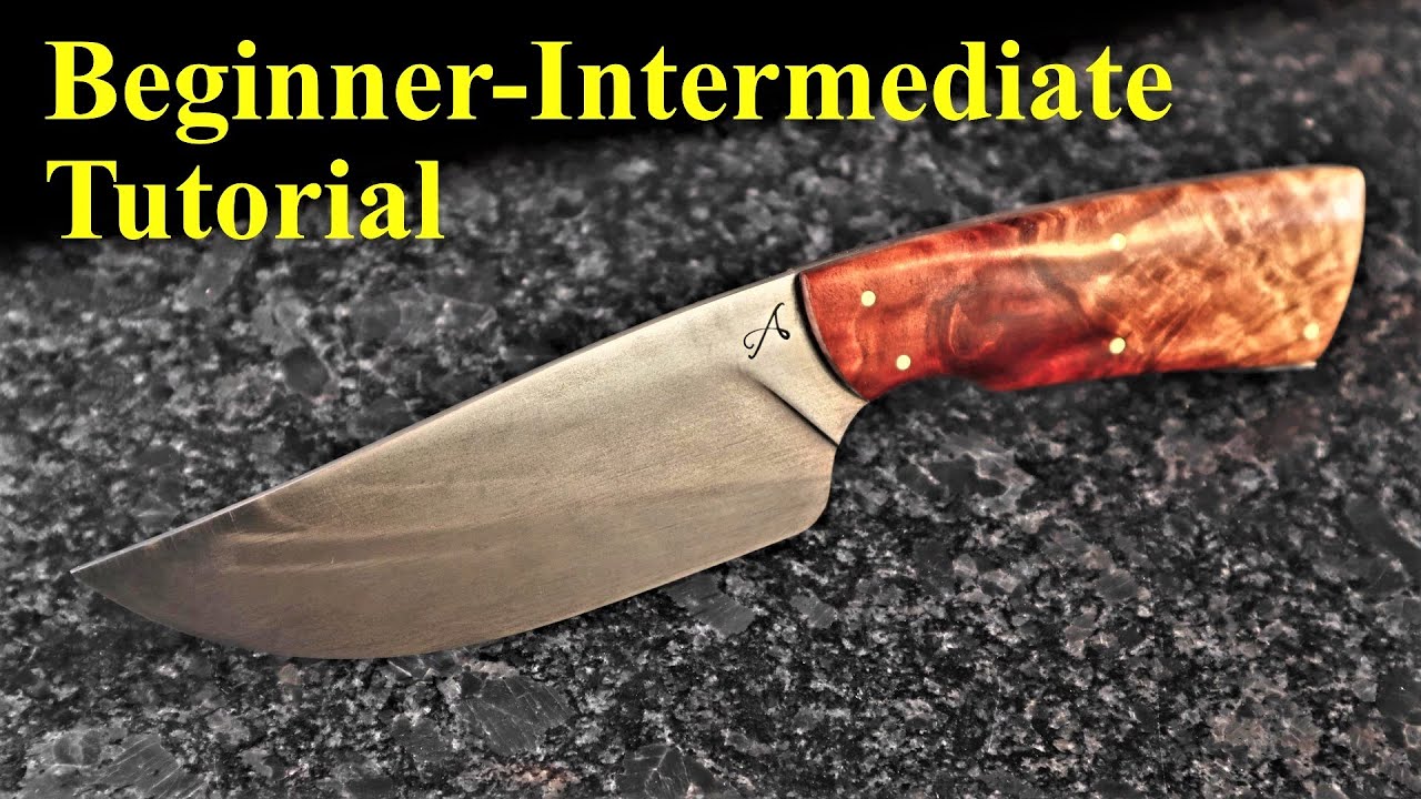 The art of freehanding a custom knife - The Bob Ross approach in knifemaking