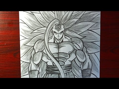 Anime Drawing | How to Draw Goku infinity | step by step Drawing tutorial