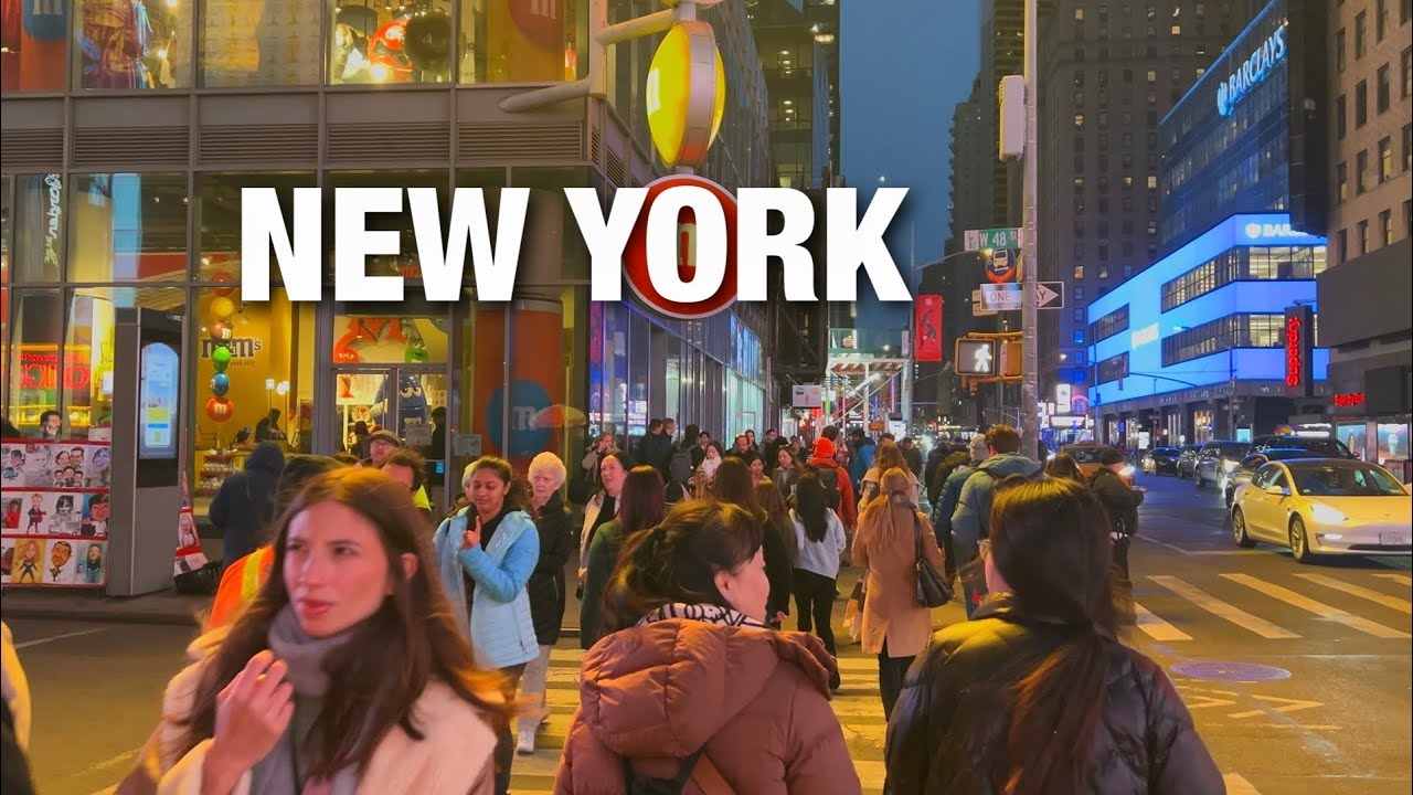 New York City LIVE Manhattan on Tuesday Evening (March 18, 2025)