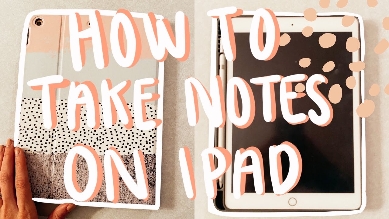 HOW I TAKE NOTES ON MY IPAD 2021 USING NOTABILITY APP | note-taking, split screens, themes + more