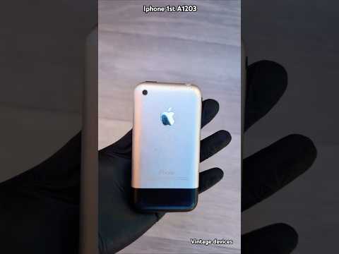 Apple iPhone 1st Generation - 8GB - Black - A1203 #apple #iphone #youtubeshorts #youtube #usa