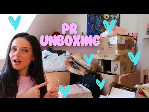 huge PR UNBOXING and haul!!!