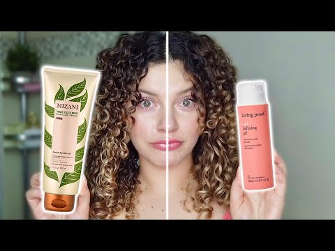 HIGH-END SALON CURLY HAIR PRODUCT BATTLE & REVIEW | Living Proof vs Mizani