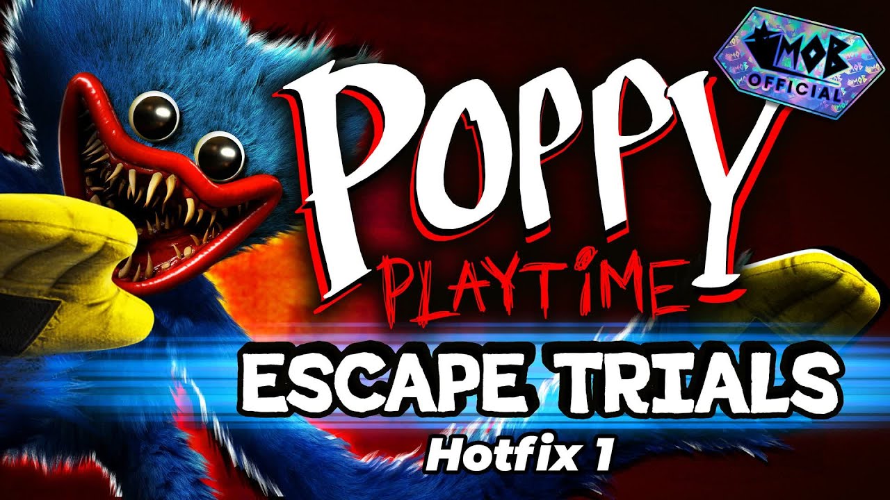 POPPY PLAYTIME ESCAPE TRIALS MAP FORTNITE - SECRET CODE, ESCAPE HUGGY MAZE, UPGRADE CHARACTER
