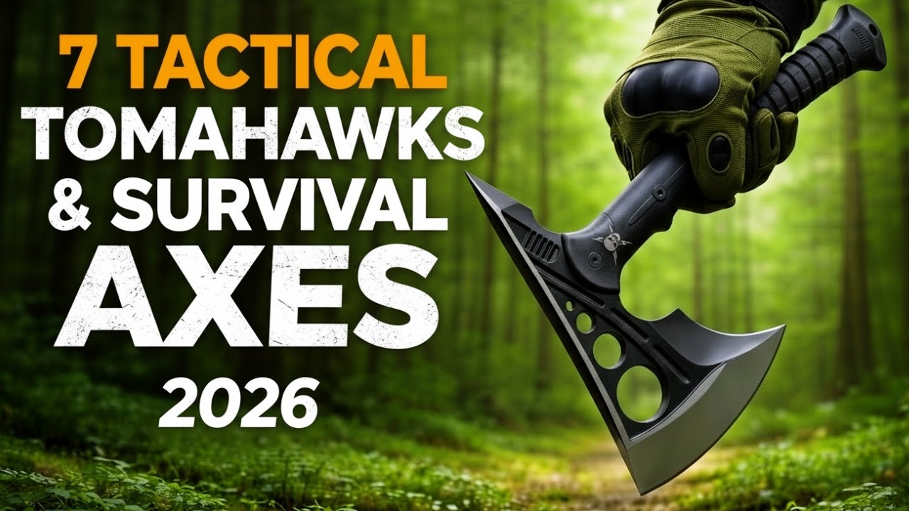 7 Best Tactical Tomahawks & Survival Axes You Need in 2026