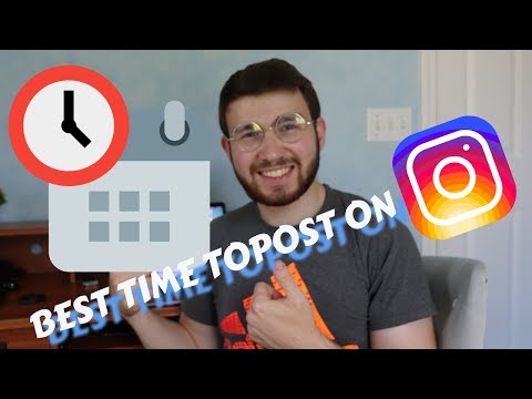 The BEST TIME to POST on INSTAGRAM (ORGANIC GROWTH HACKS 2019)