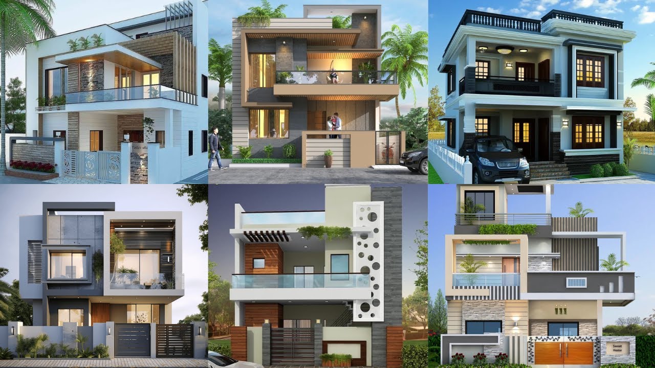 Modern House Elevation Designs 2025-26 | House Front Design Ideas | Modern Home Exterior Designs