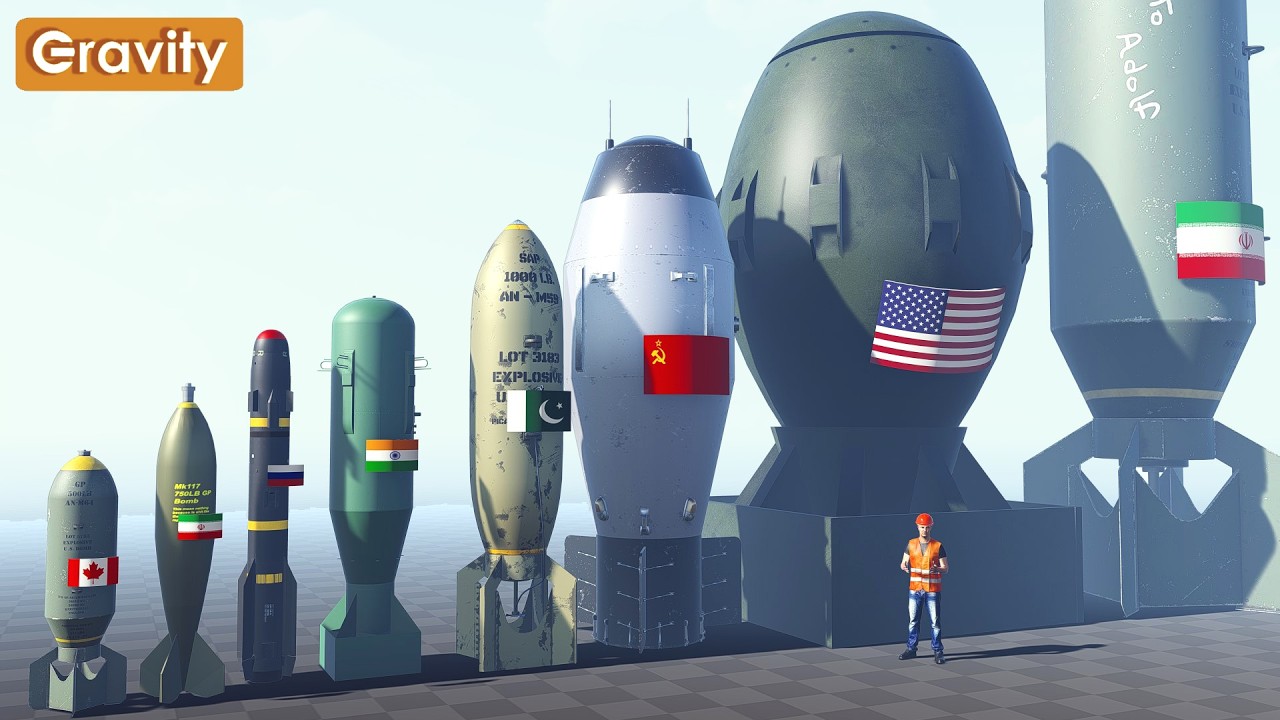 Bomb Size Comparison