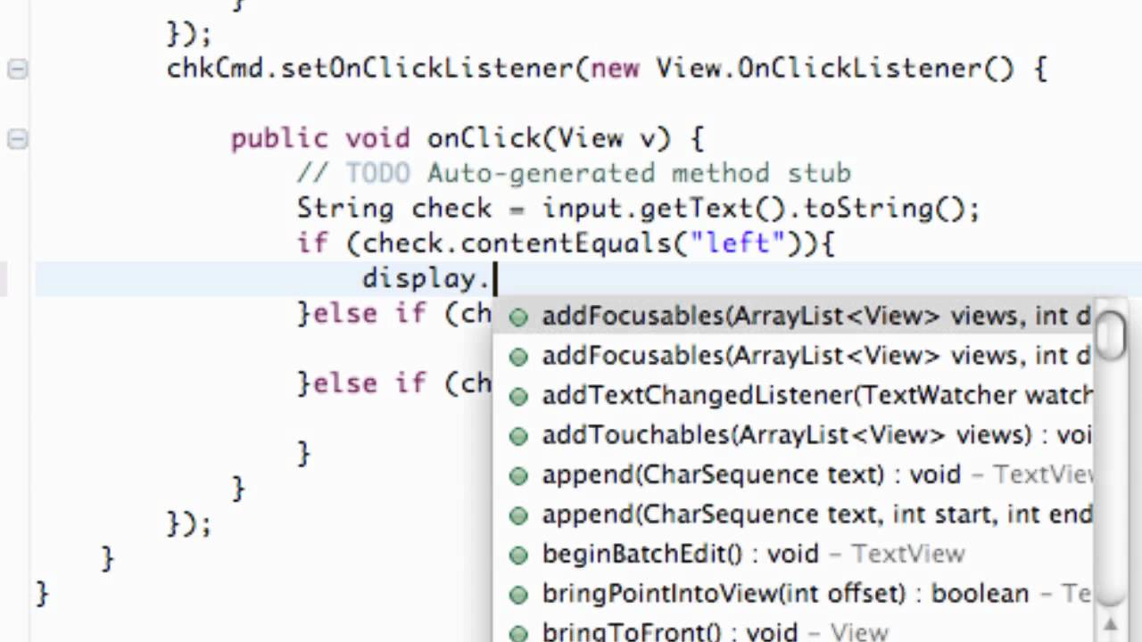 Android Application Development Tutorial - 29 - Set Gravity within Java