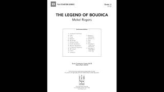 The Legend of Boudica: Concert Band Conductor Score & Parts: Mekel Rogers | Sheet Music