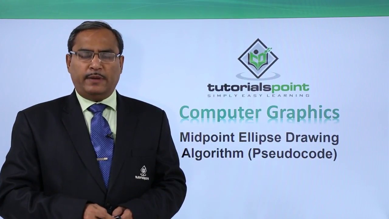Midpoint Ellipse Drawing Algorithm Pseudocode