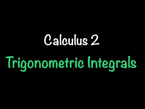 Calculus 2: Trigonometric Integrals (Video #2) | Math with Professor V