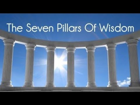 What are the seven pillars of wisdom in proverbs 9:1?