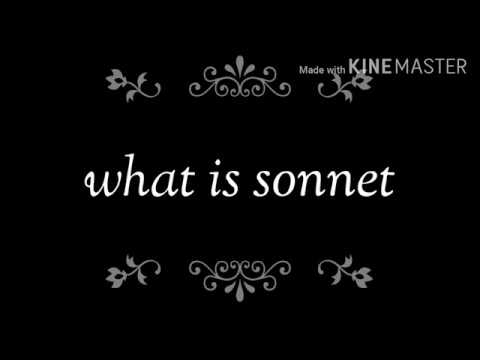 What is sonnet |Characteristics of Sonnet|Shakespearian sonnet|Italian sonnet
