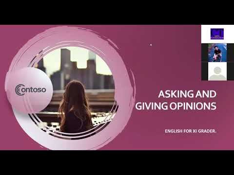 Bahasa Inggris kelas XI - Asking and Giving Opinion || Seri Pembelajaran Daring