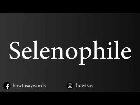 How To Pronounce Selenophile