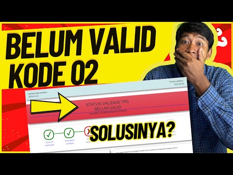 Solusi info gtk belum valid kode 02