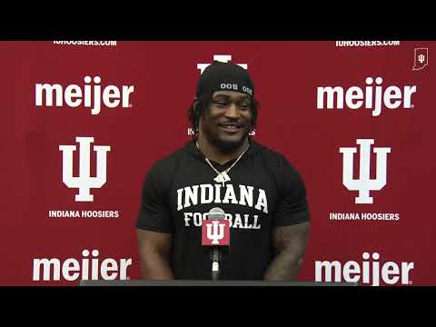 Watch: IU football transfer running back Kaelon Black Q&A – The Daily ...