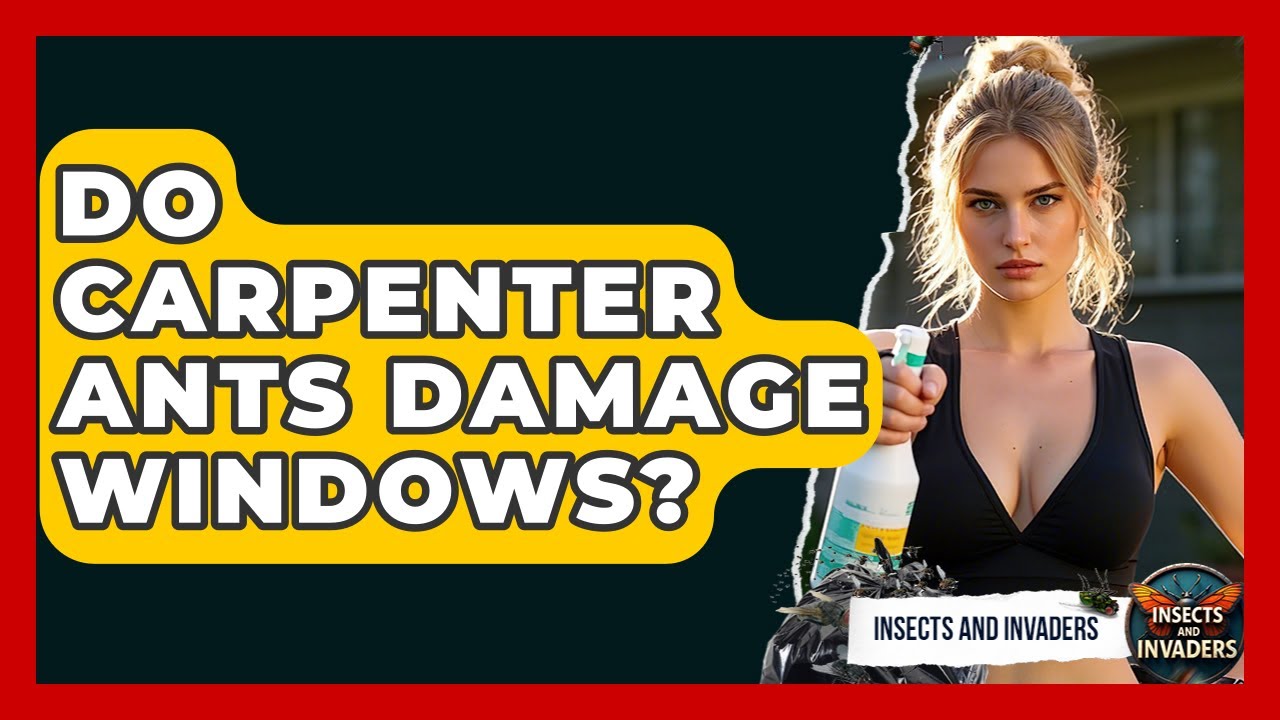 Do Carpenter Ants Damage Windows? - Insects and Invaders