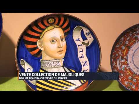 La collection de majoliques de la famille Guerlain