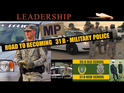 Becoming a 31 Bravo Military Police