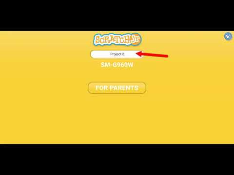 Scratch Jr step by step Saving a Project