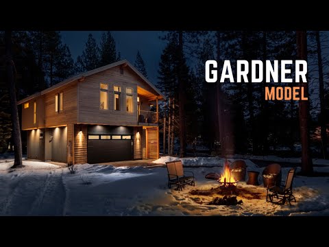 CHALET Mid-Century Modern Home | SHEMSS Homes GARDNER Model