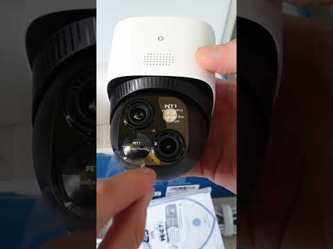 A 360° Wireless Solar-Powered Security Camera with Dual Lenses?! 🤯 Let’s unbox and install