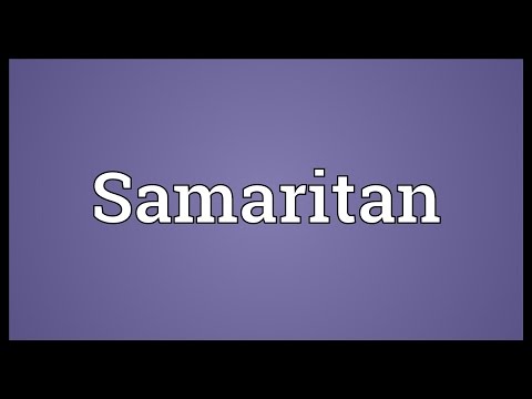 Samaritan Meaning