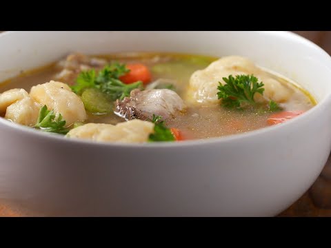 Chicken And Dumplings • Tasty